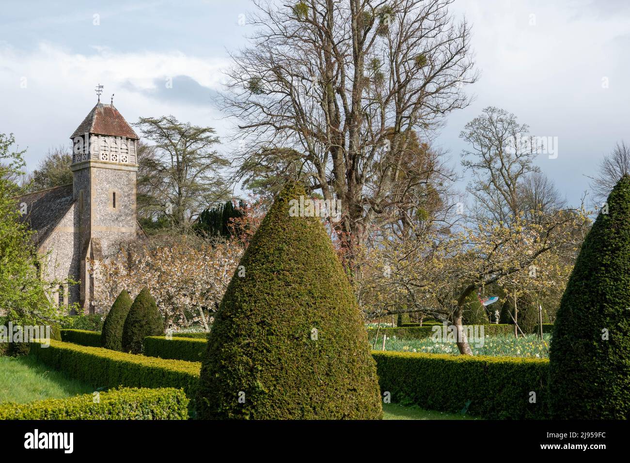 All saints church hinton ampner hi-res stock photography and images - Alamy