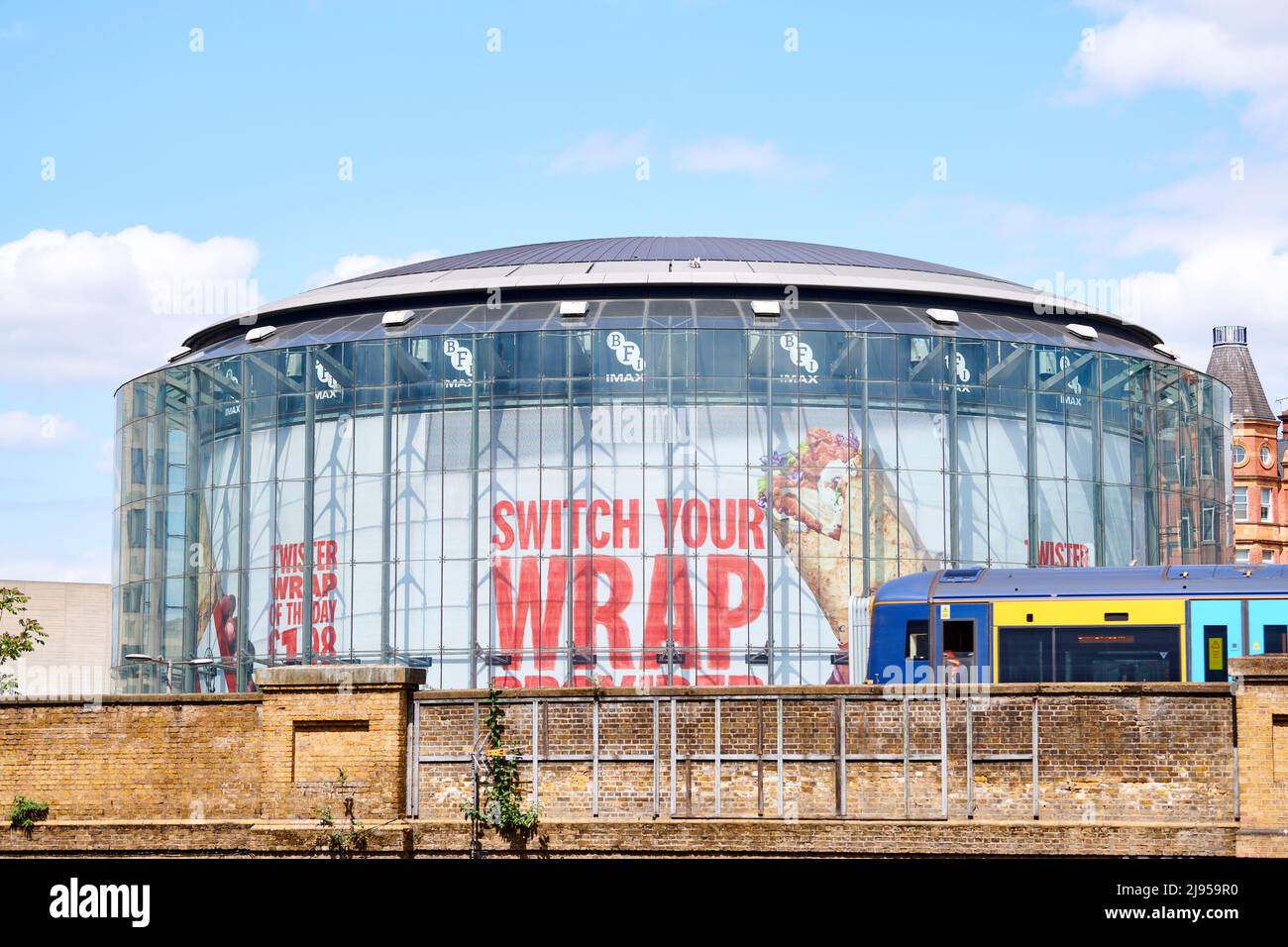 BFI Imax film theatre, Waterloo station, London, England Stock Photo ...