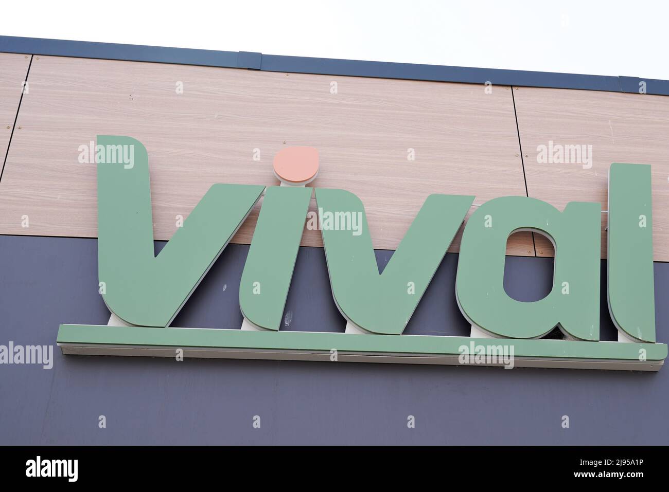 Bordeaux , Aquitaine France - 05 01 2022 : vival text brand and logo ...