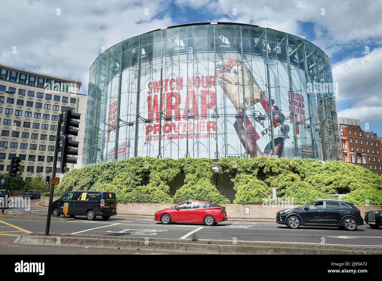BFI Imax film theatre, Waterloo station, London, England Stock Photo ...