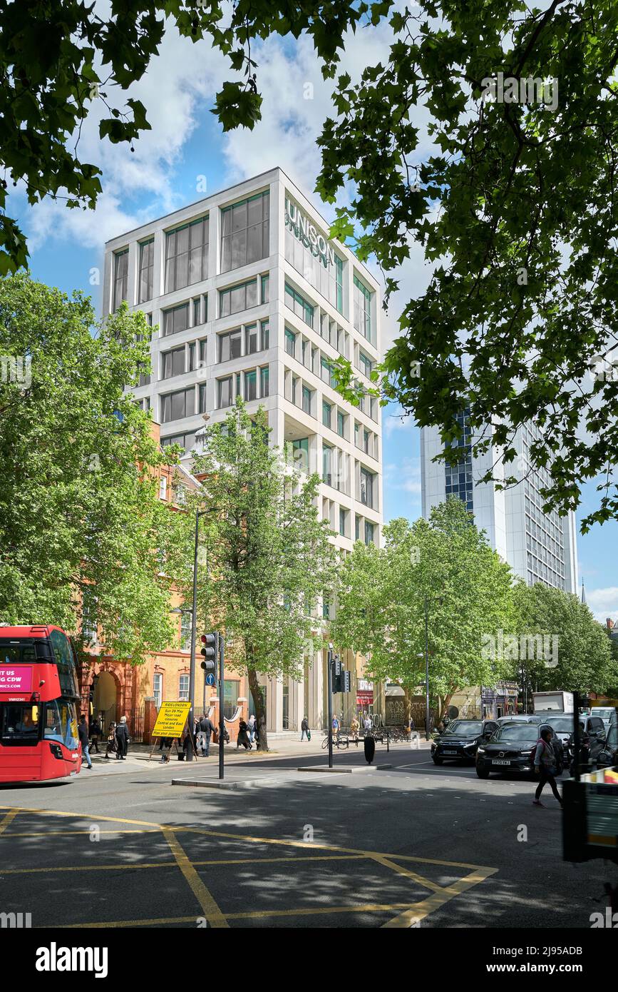 Unison (trade union, most of whose members work in the public sector ...