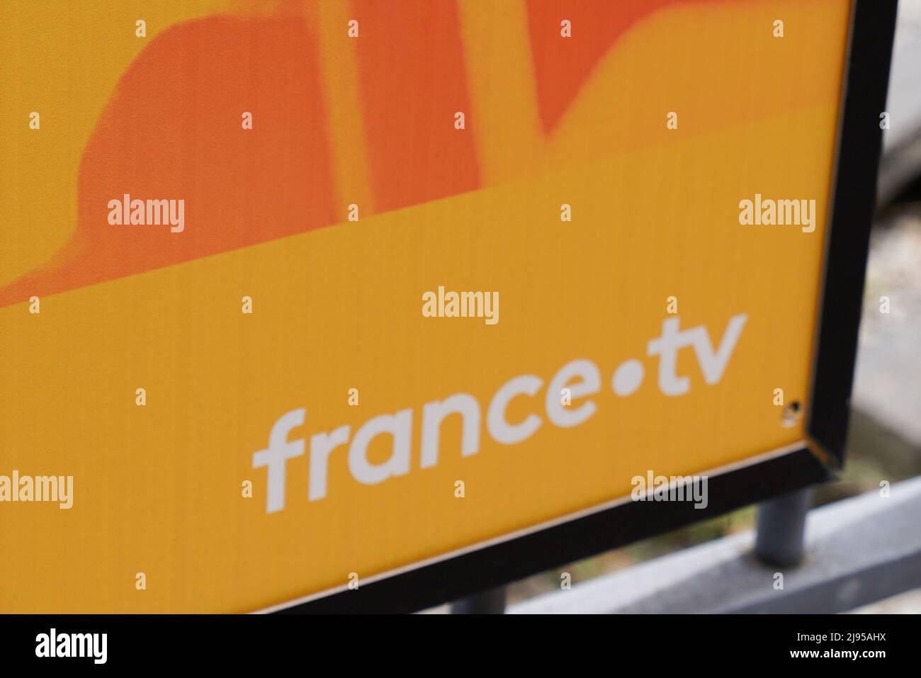 Bordeaux , Aquitaine France - 05 15 2022 : France tv channel logo text ...
