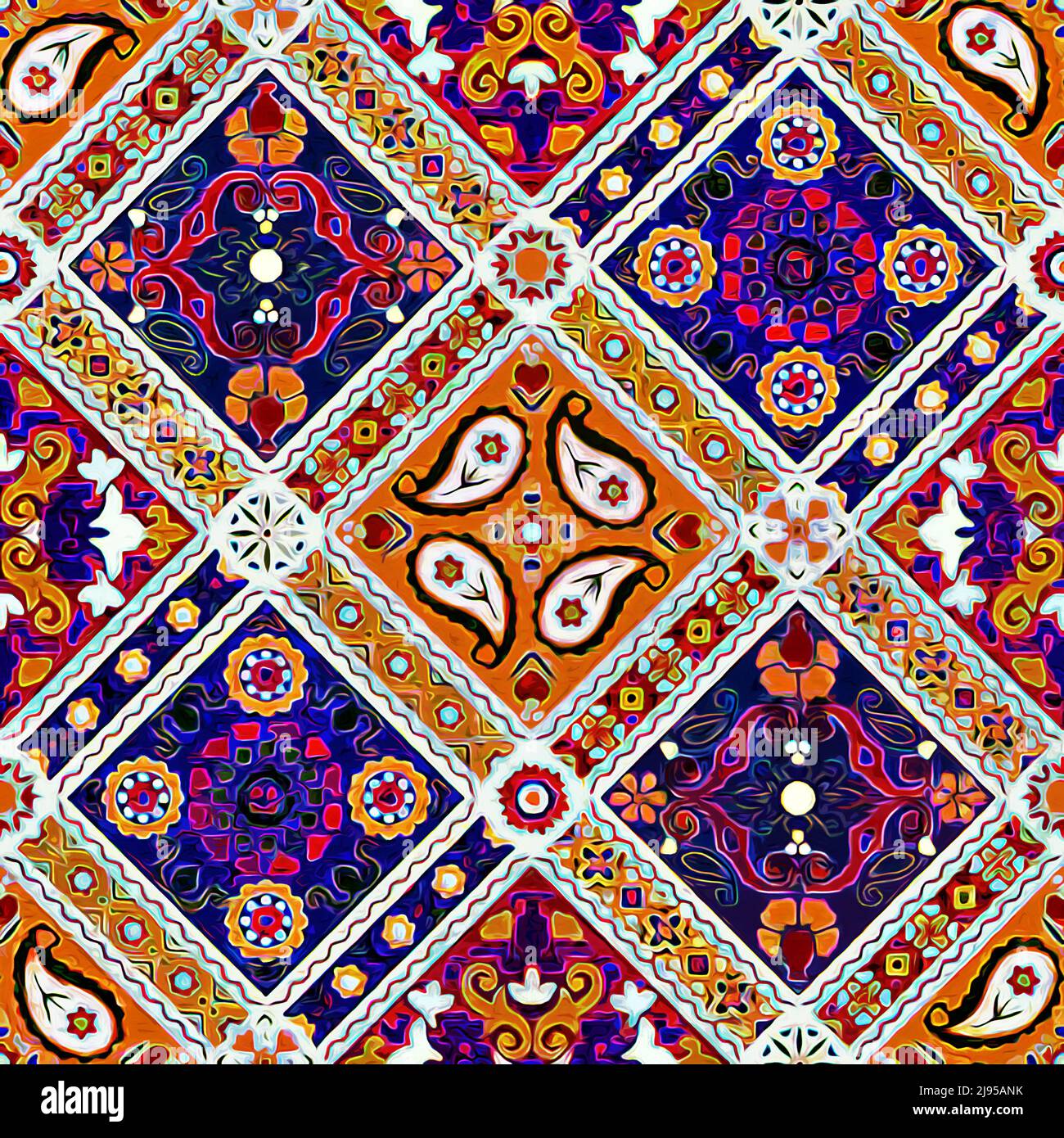 Textile and wallpaper patterns. A printable digital illustration work ...