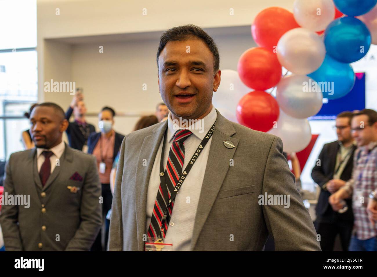 Boston, USA. 20th May, 2022. Boston, MA May 20th: Delta's Director of ...