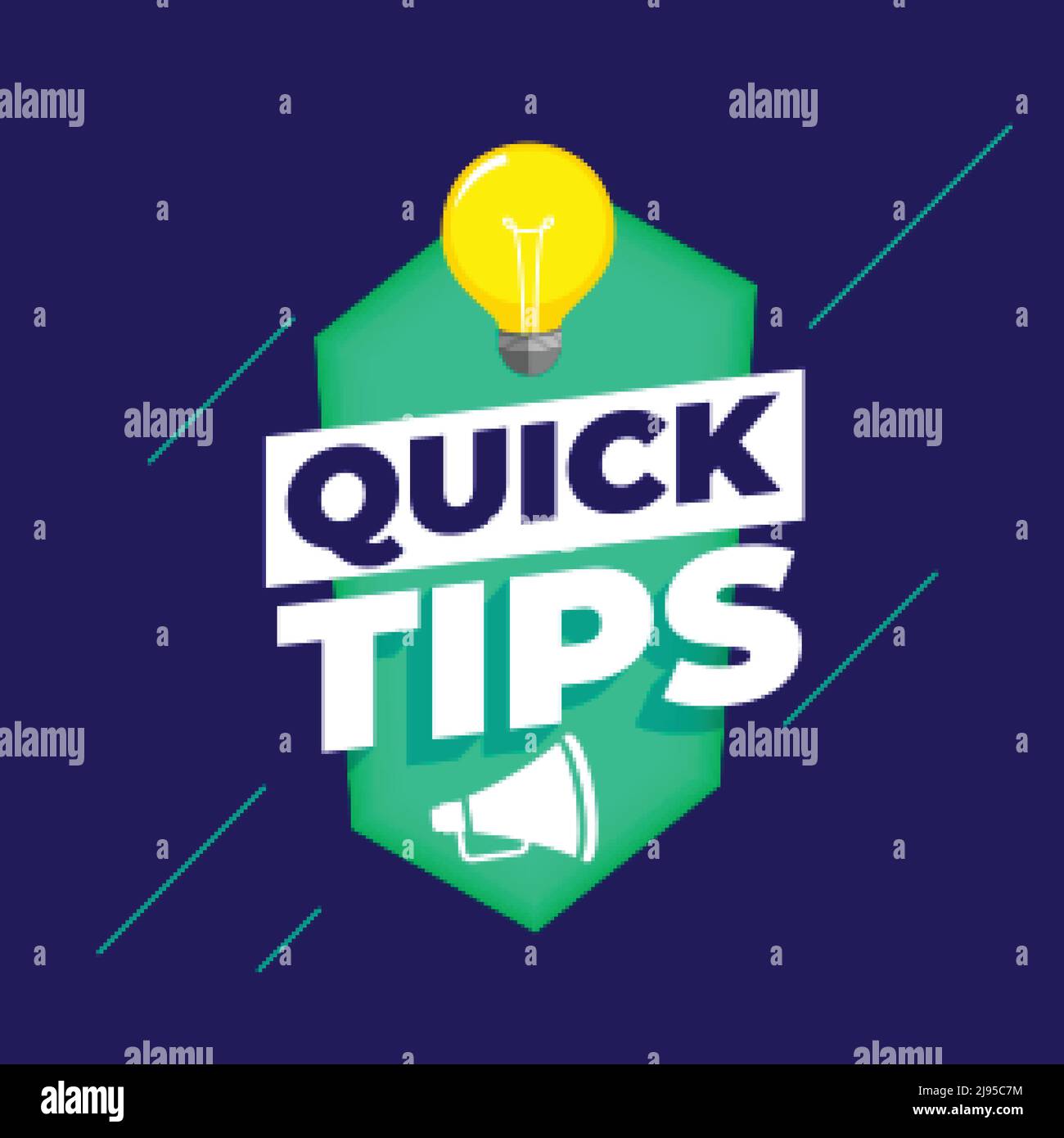 Hint and tips Stock Vector Images - Alamy