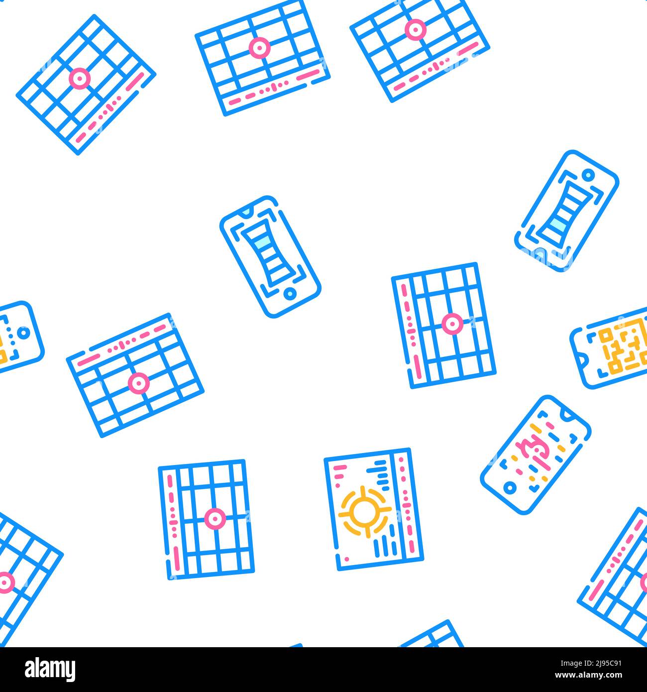 Viewfinder Smartphone Function Icons Set Vector Stock Vector Image & Art - Alamy