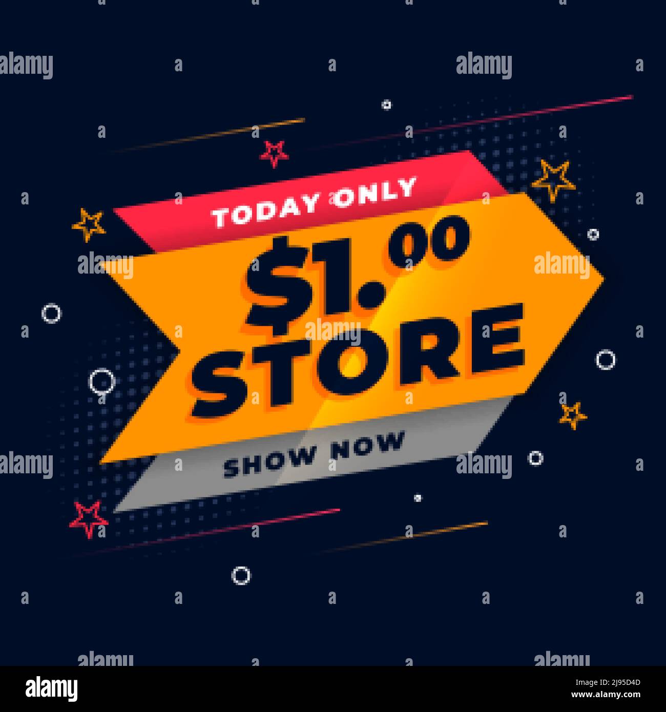 One price store Stock Vector Images - Alamy