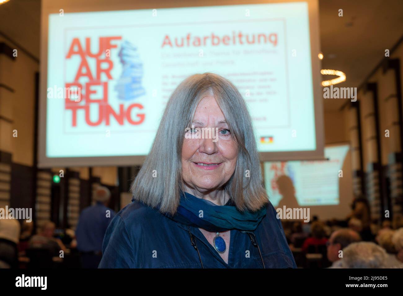 Rostock, Germany. 20th May, 2022. The writer Helga Schubert at the ...
