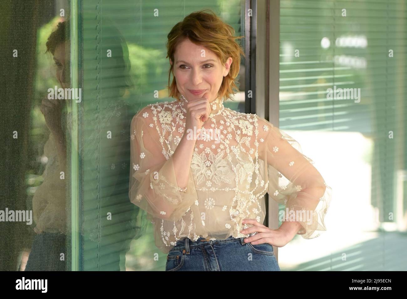 Rome, Italy. 20th May, 2022. Isabella Ragonese attends the photocall of ...