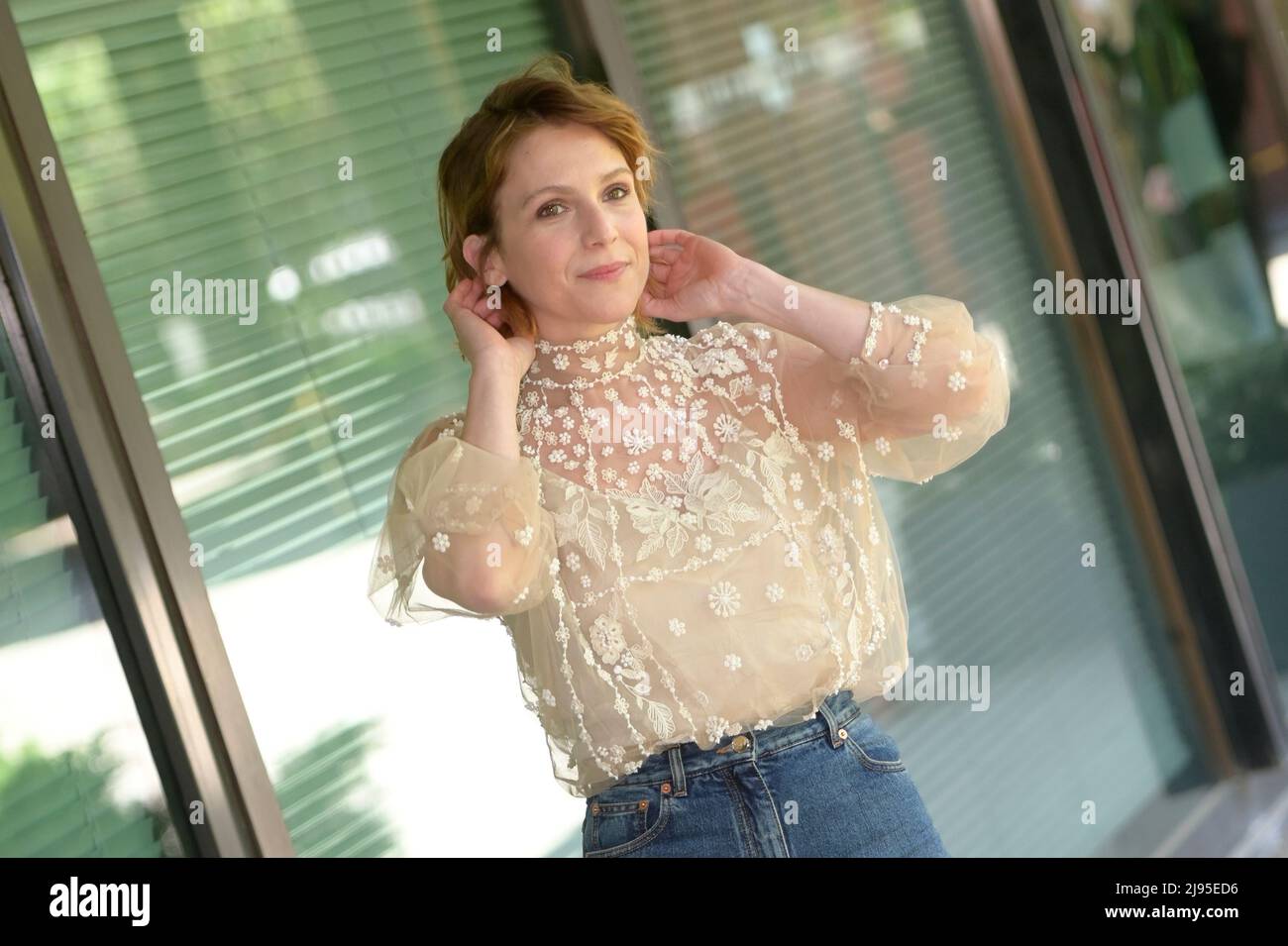 Rome, Italy. 20th May, 2022. Isabella Ragonese attends the photocall of ...