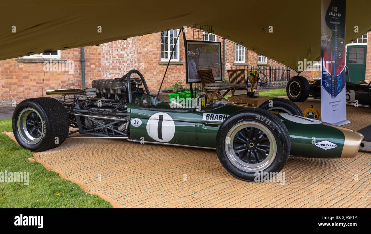 Brabham BT24, on display at the April Scramble held at the Bicester ...