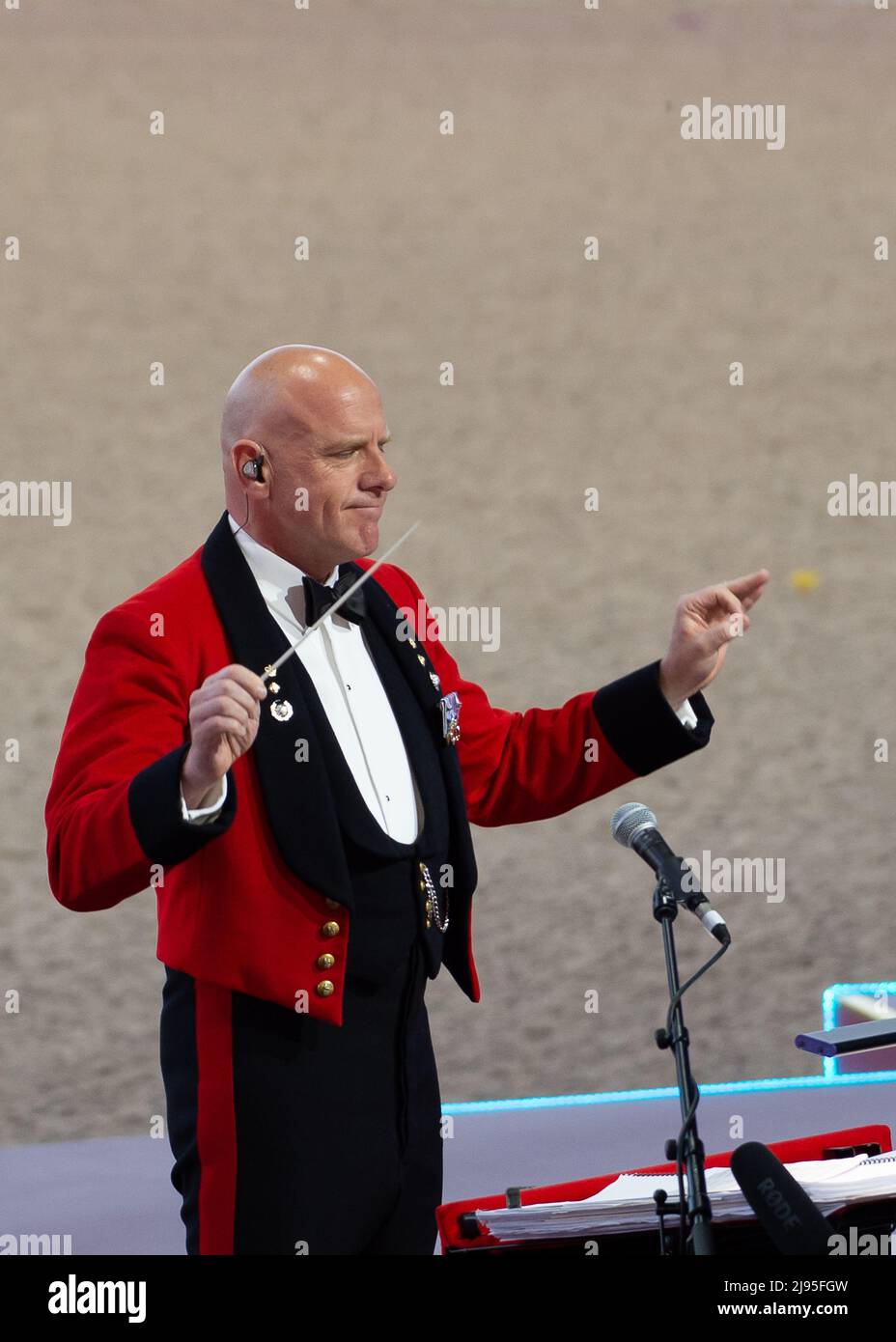 Principal Director of Music, Royal Marines, Lieutenant Colonel Jason ...