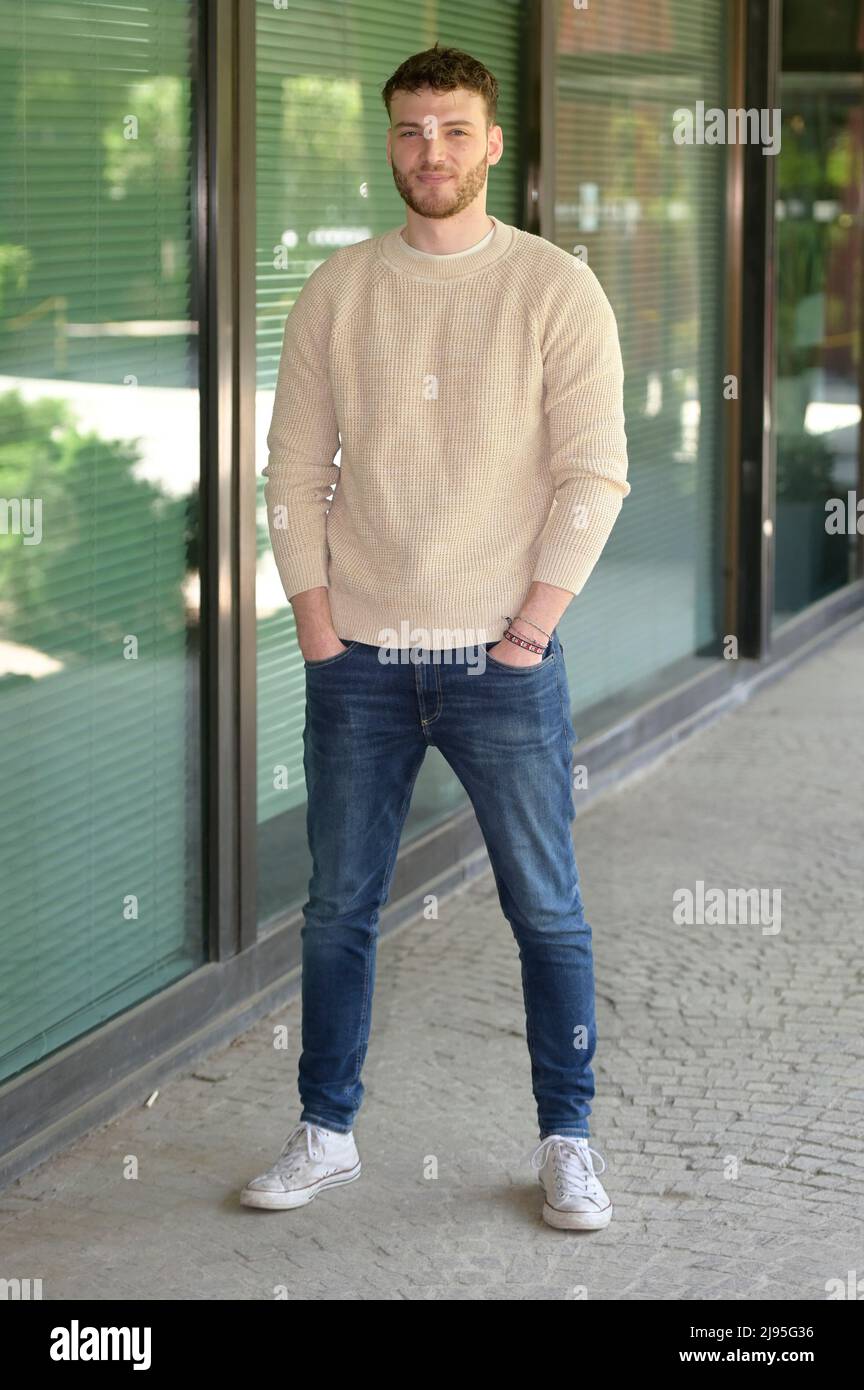 Enrico Inserra attends the photocall of Rai fiction Solo per passione ...