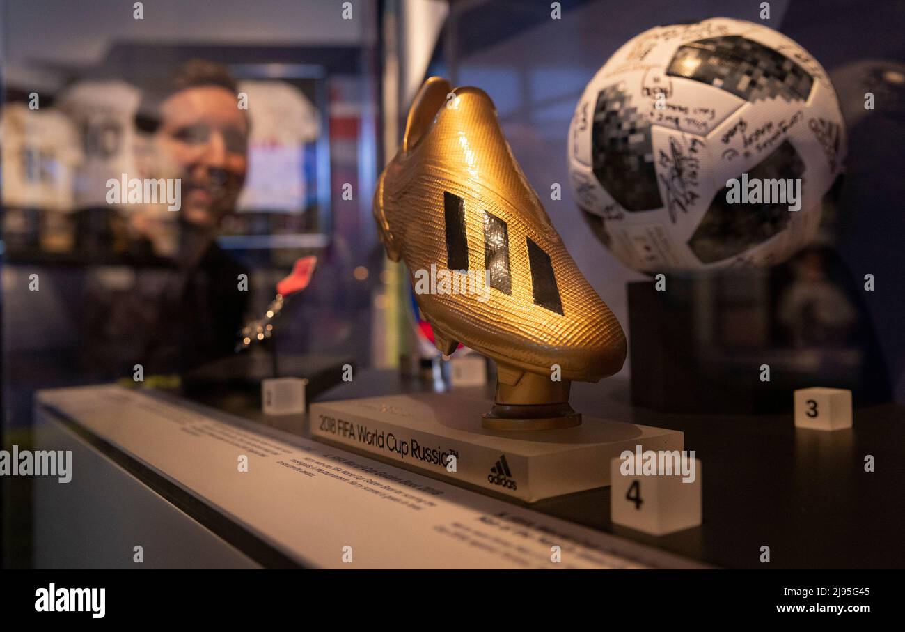 EDITORIAL USE ONLY Matt Tarr from London looks at the 2018 FIFA World ...