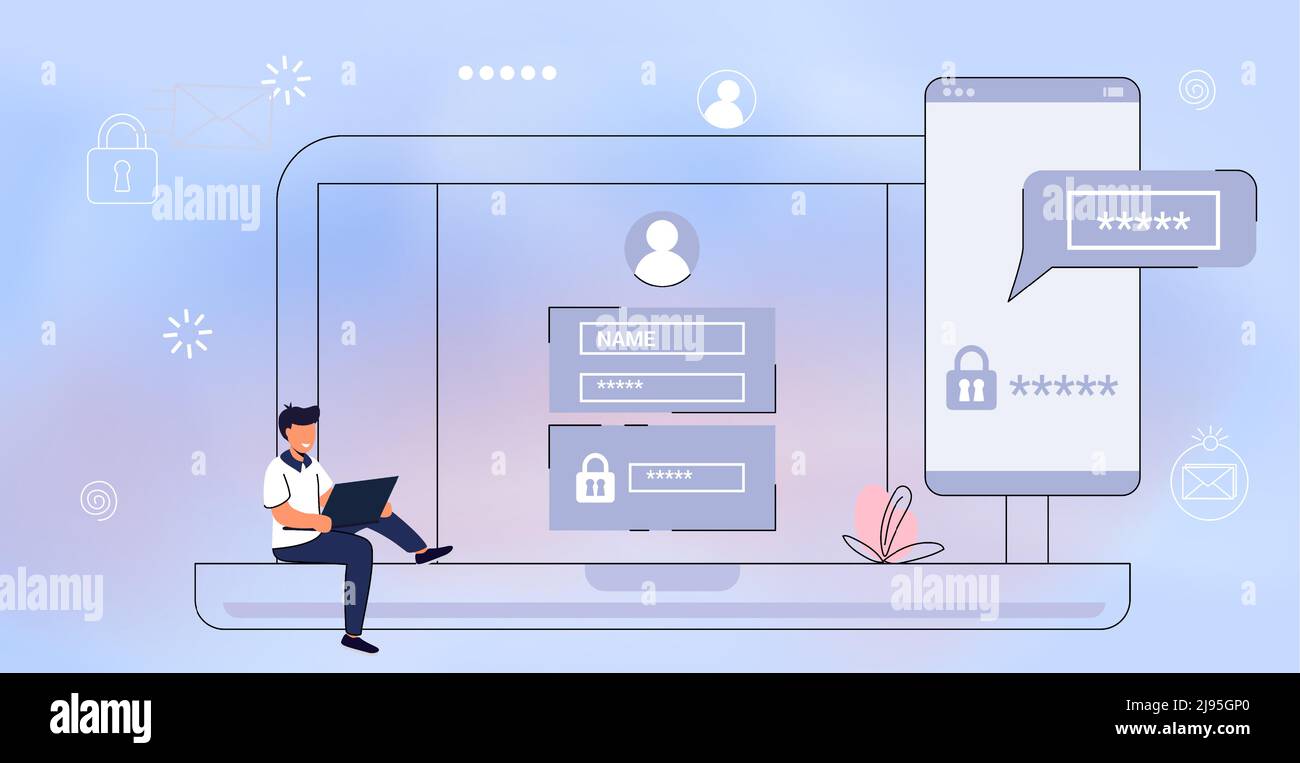 2fa Two Factor Authentication Password Secure Notice Login Verification