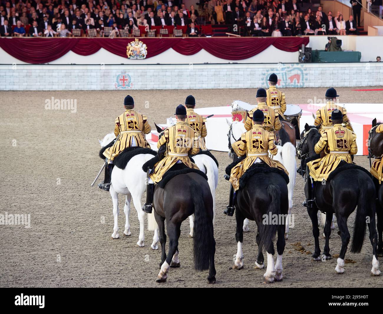 The Household Cavalry Mounted Band. Guests were thrilled to watch the ...