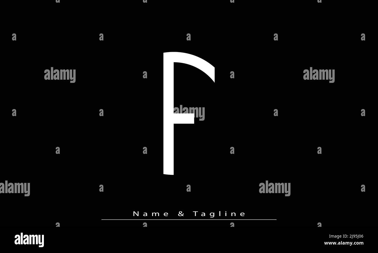 Alphabet letters Initials Monogram logo F Stock Vector Image & Art - Alamy