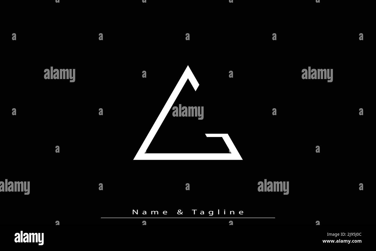 Letter g logo Black and White Stock Photos & Images - Alamy