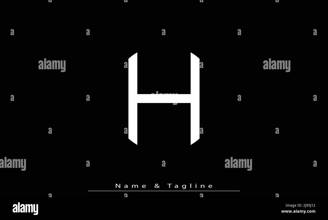 Alphabet letters Initials Monogram logo H Stock Vector Image & Art - Alamy