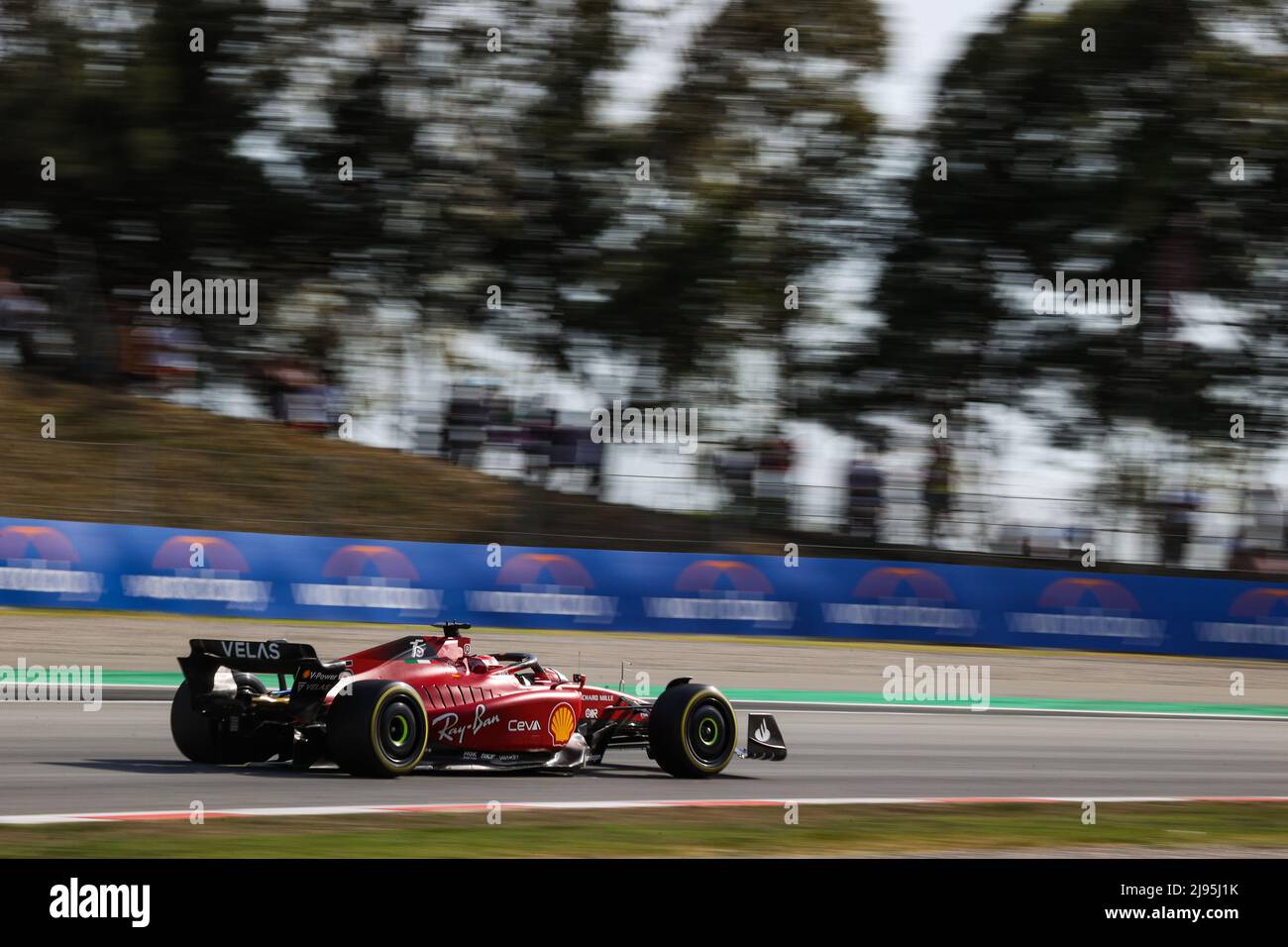 16 LECLERC Charles (mco), Scuderia Ferrari F1-75, action during the ...