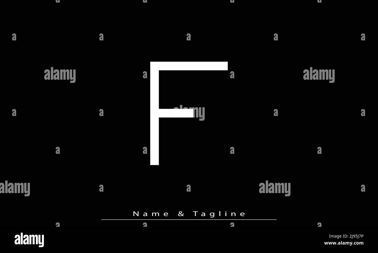 Alphabet letters Initials Monogram logo F Stock Vector Image & Art - Alamy