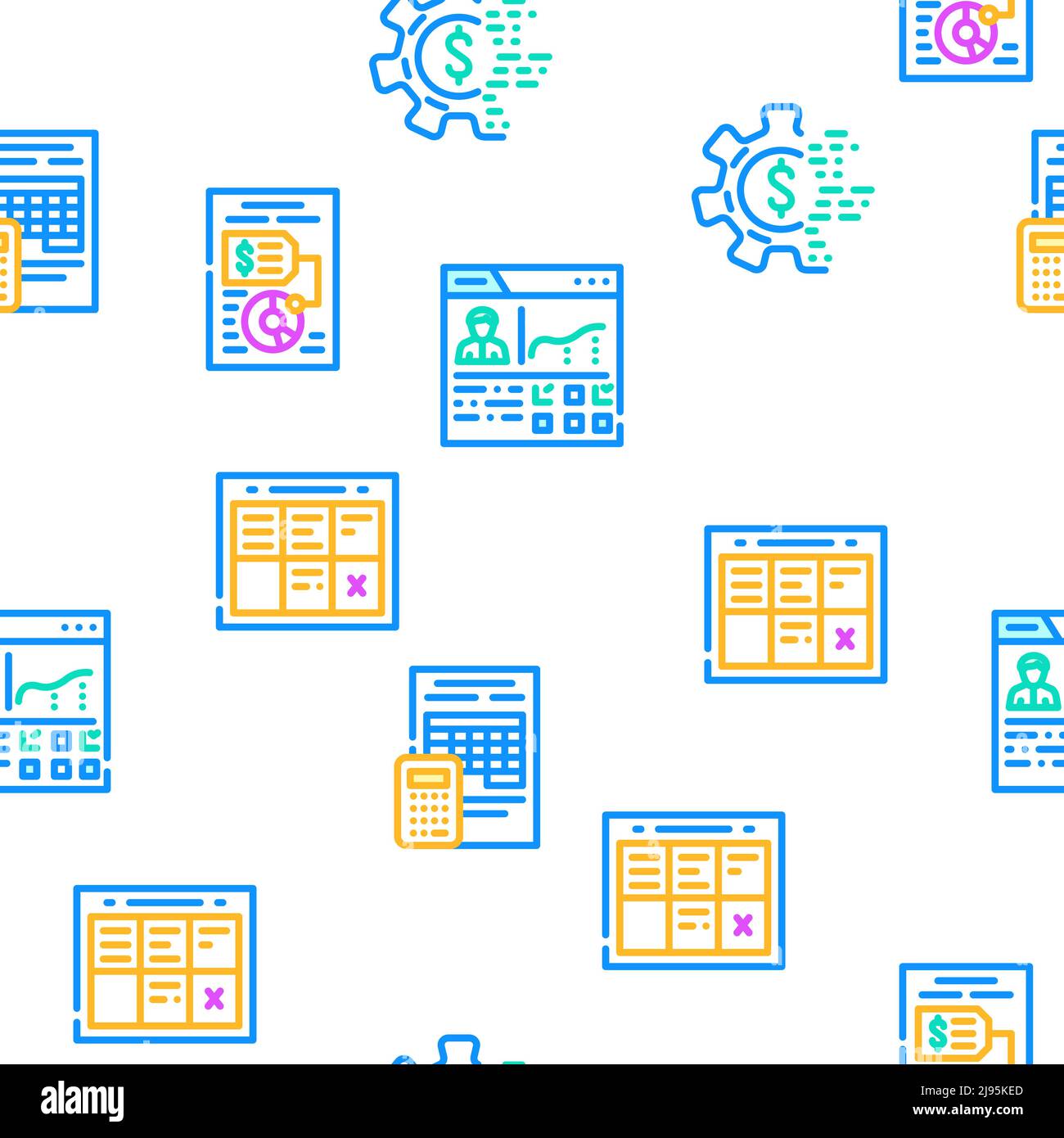 Business Management Business Icons Set Vector Stock Vector Image & Art ...