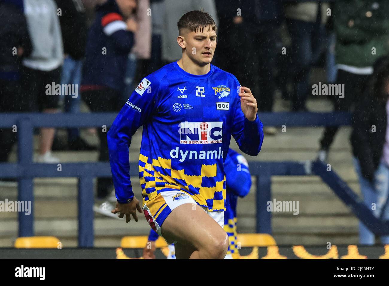 Sam Walters of Leeds Rhinos during pre-game warm up Stock Photo - Alamy Sam Walters of Leeds Rhinos during pre-game warm up Stock Photo - Alamy