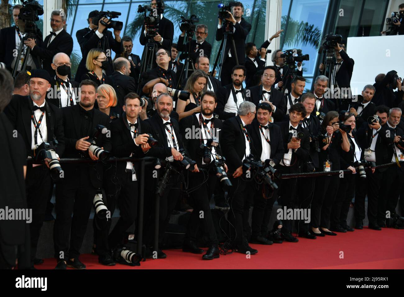 Cannes, France. 20th May, 2022. 75th Cannes Film Festival 2022, Red Carpet Film Three Thousand ...