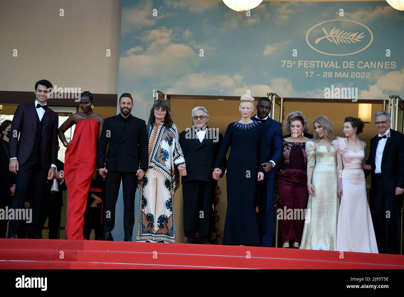 Cannes, France. 20th May, 2022. 75th Cannes Film Festival 2022, Red Carpet Film Three Thousand ...