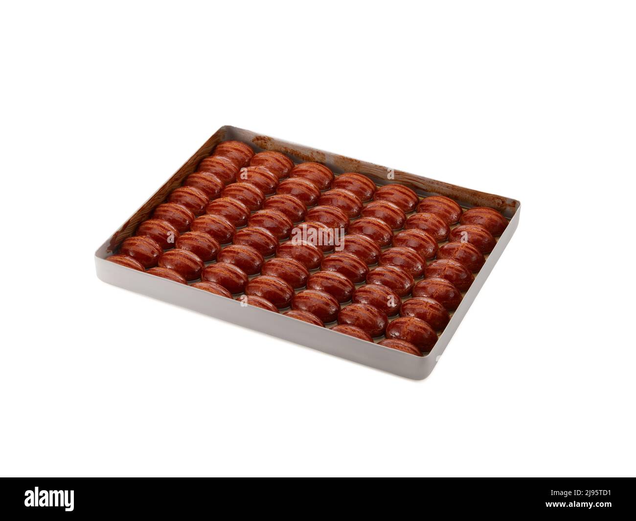 Traditional Turkish dessert. Sekerpare on white background Stock Photo ...