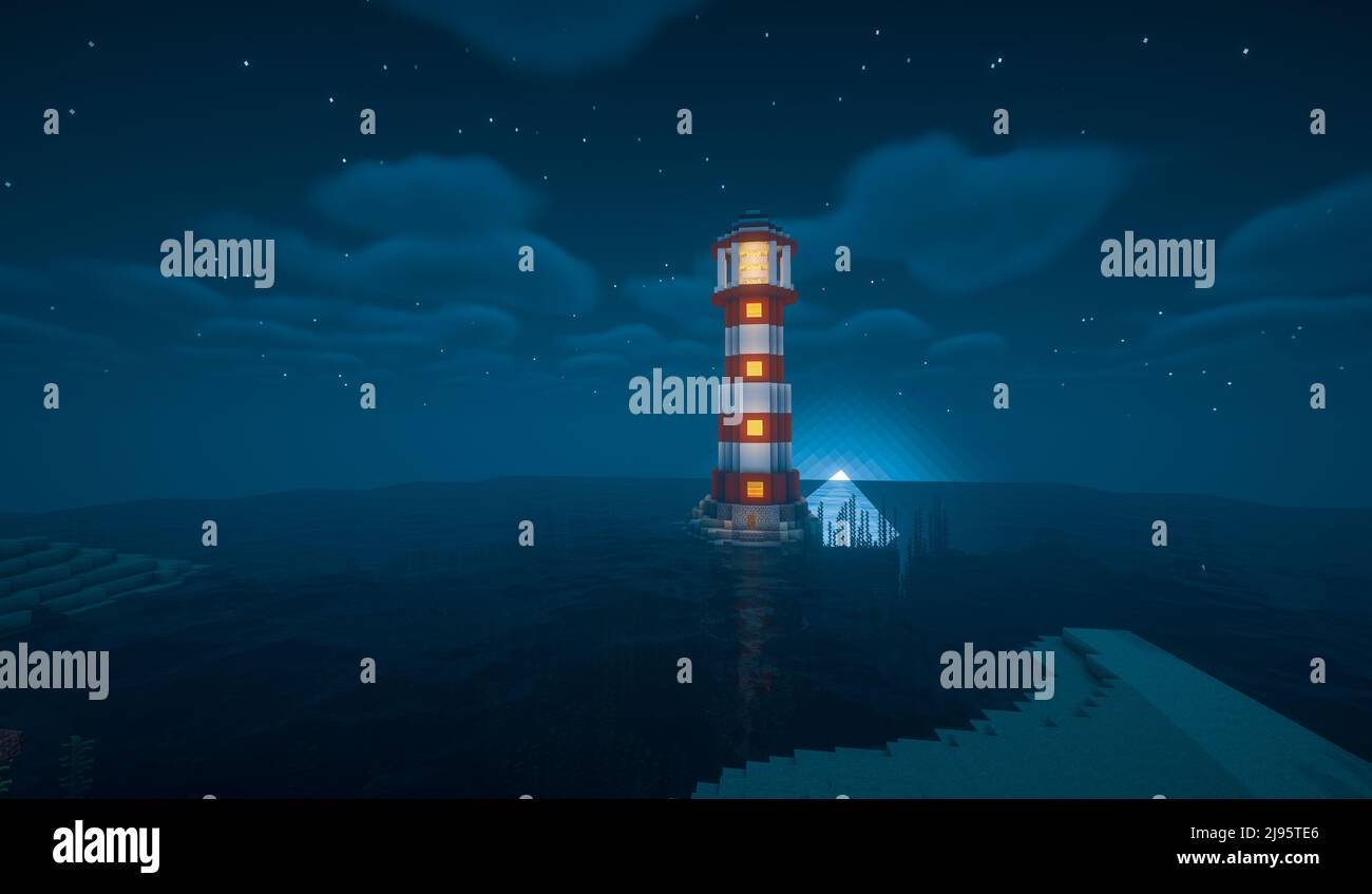Minecraft Pe Lighthouse