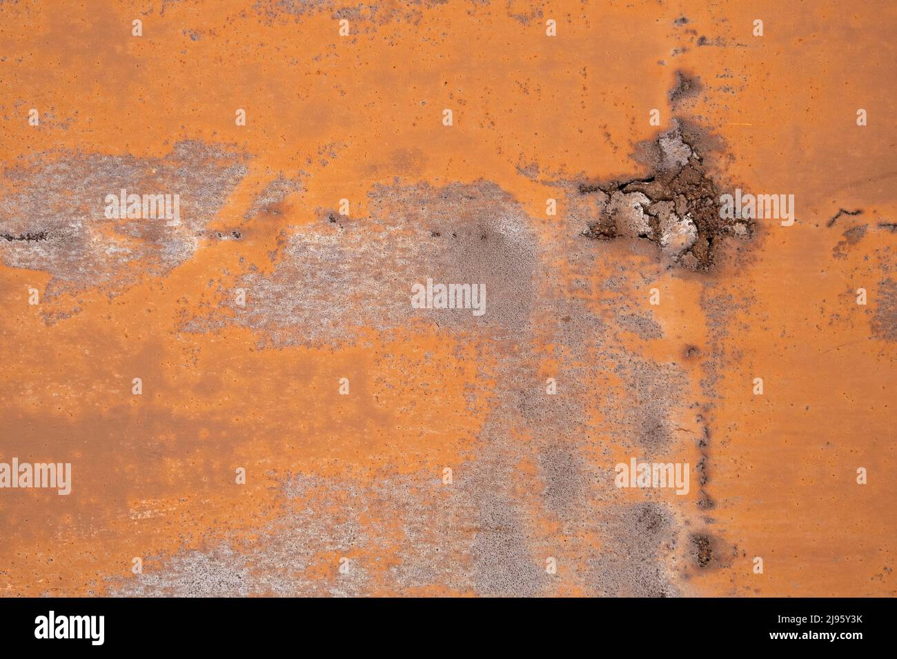 Distressed copper surface background texture Stock Photo - Alamy