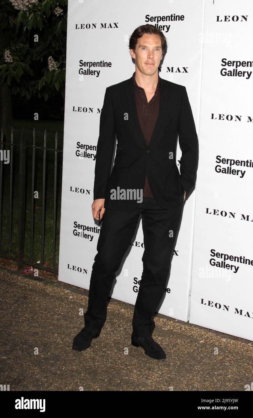 London, UK. Benedict Cumberbatch at the Serpentine Gallery Summer Party ...