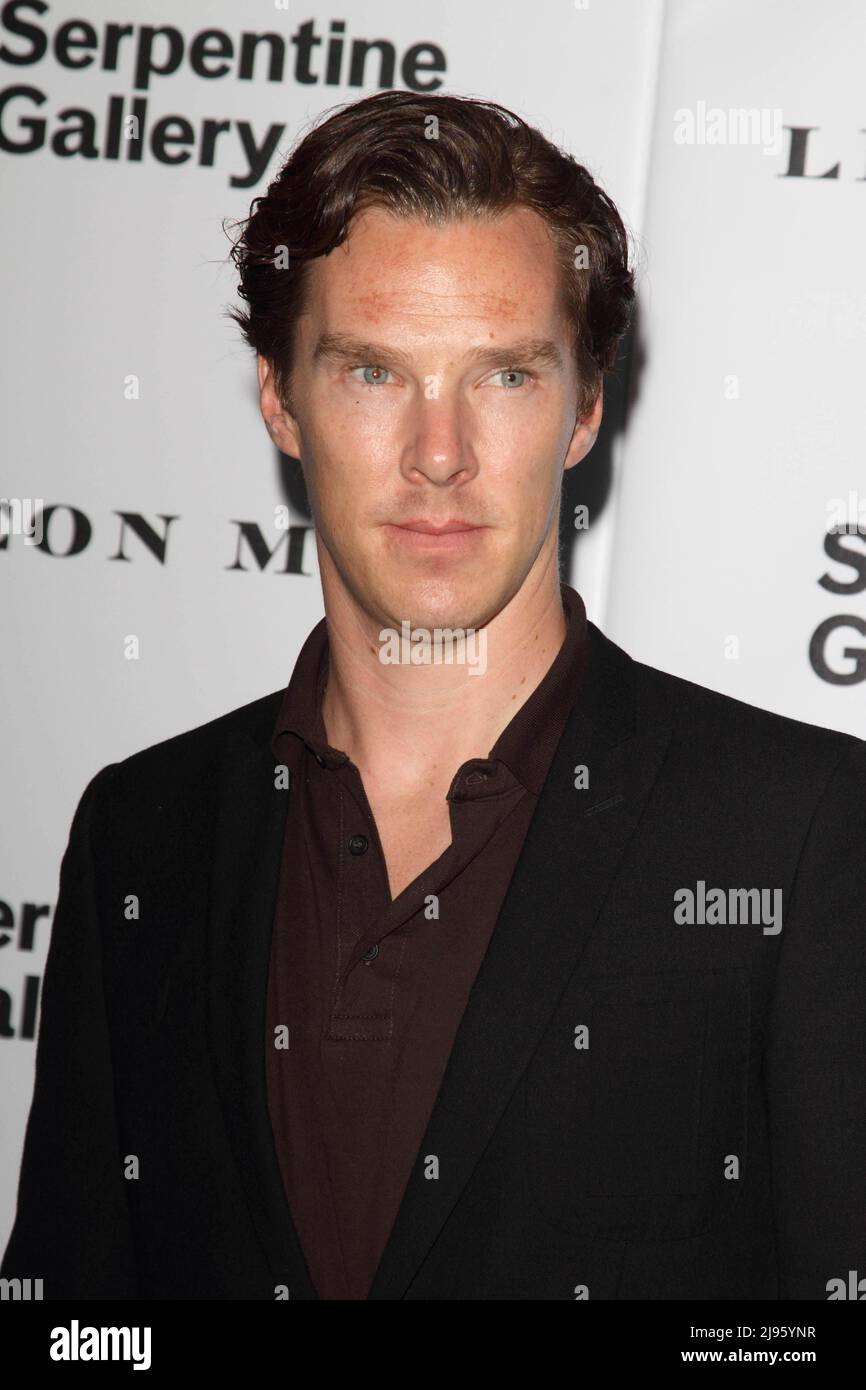 London, UK. Benedict Cumberbatch at the Serpentine Gallery Summer Party ...