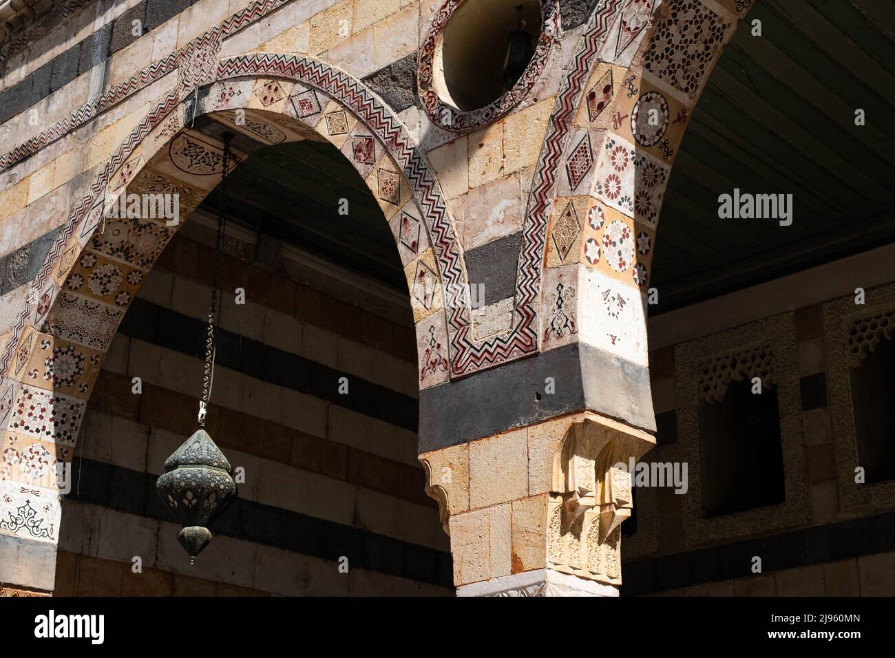 Damascus, Syria -May, 2022: Oriental architecture details and ...