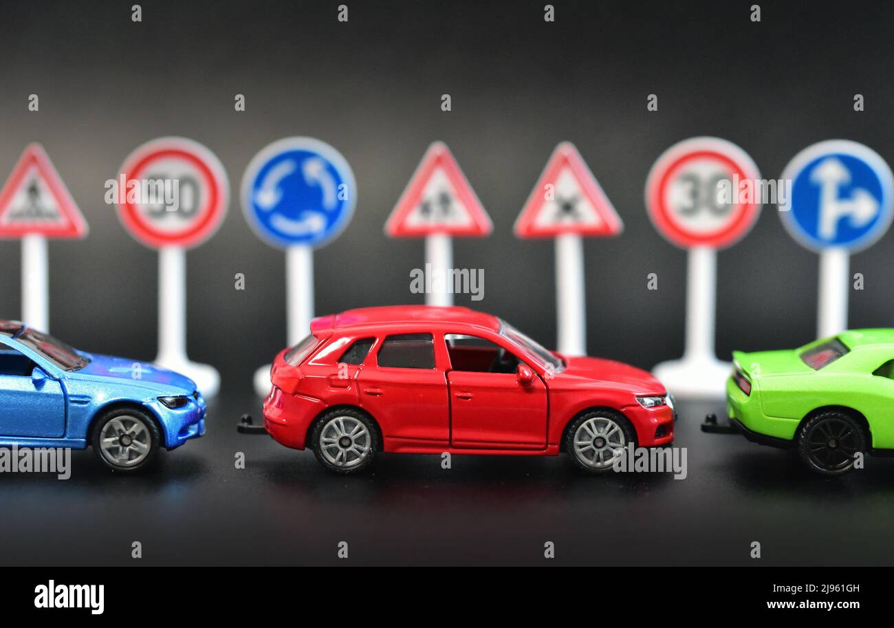 Cute car sign hi-res stock photography and images - Alamy