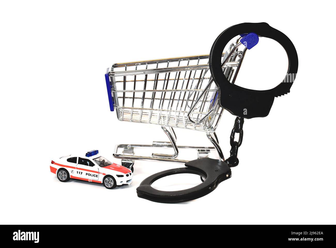 Shoplifting supermarket Cut Out Stock Images & Pictures - Alamy