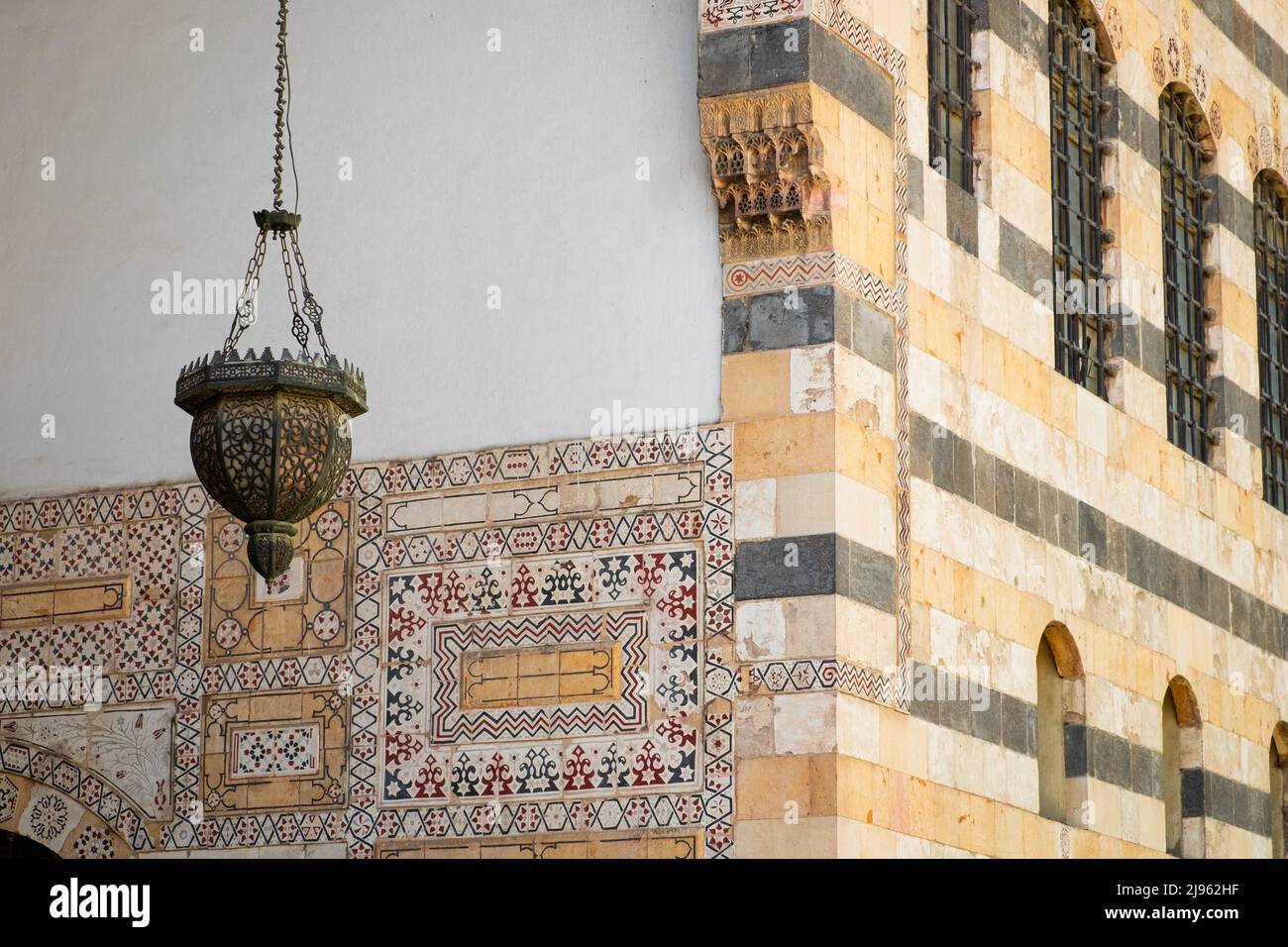 Damascus, Syria -May, 2022: Inside the historical landmark and museum ...