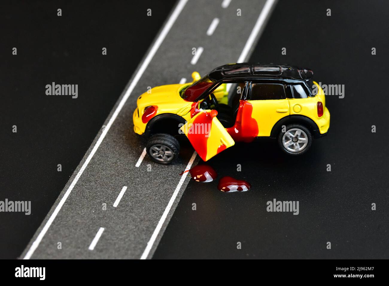 toy car accident Stock Photo - Alamy