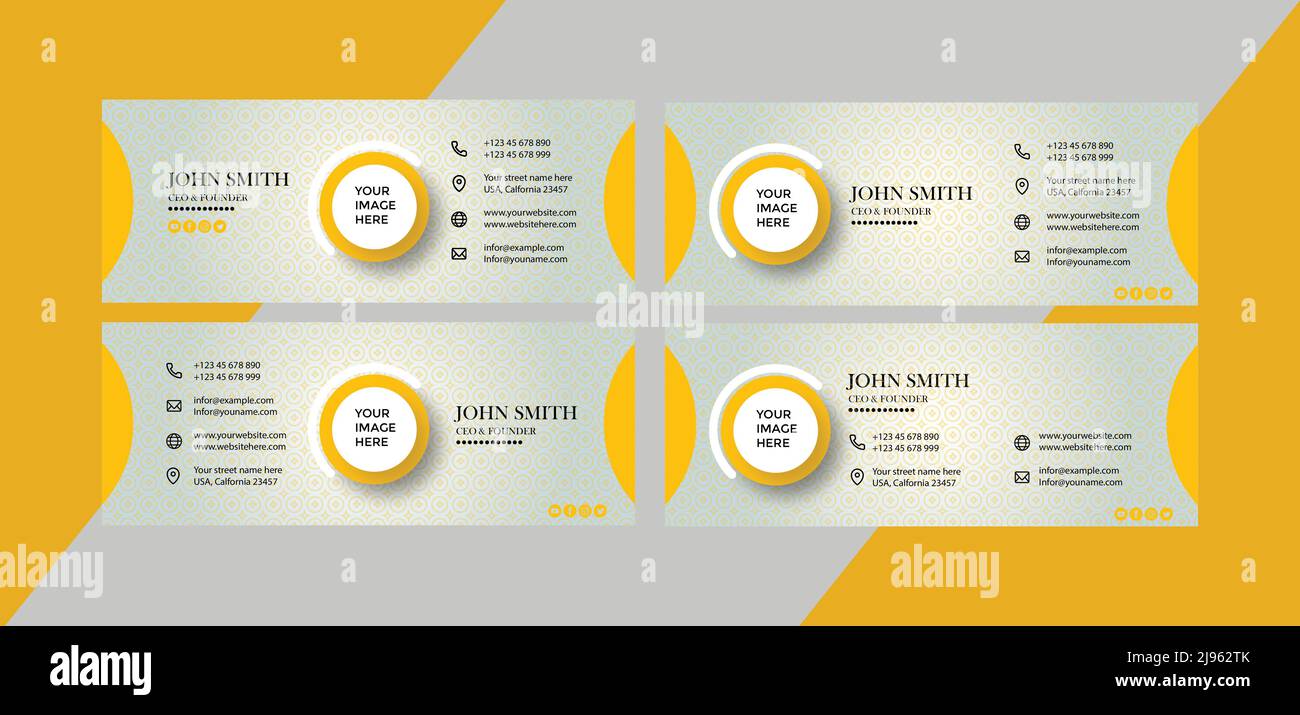 Web banner and social media facebook cover template design Stock Vector ...