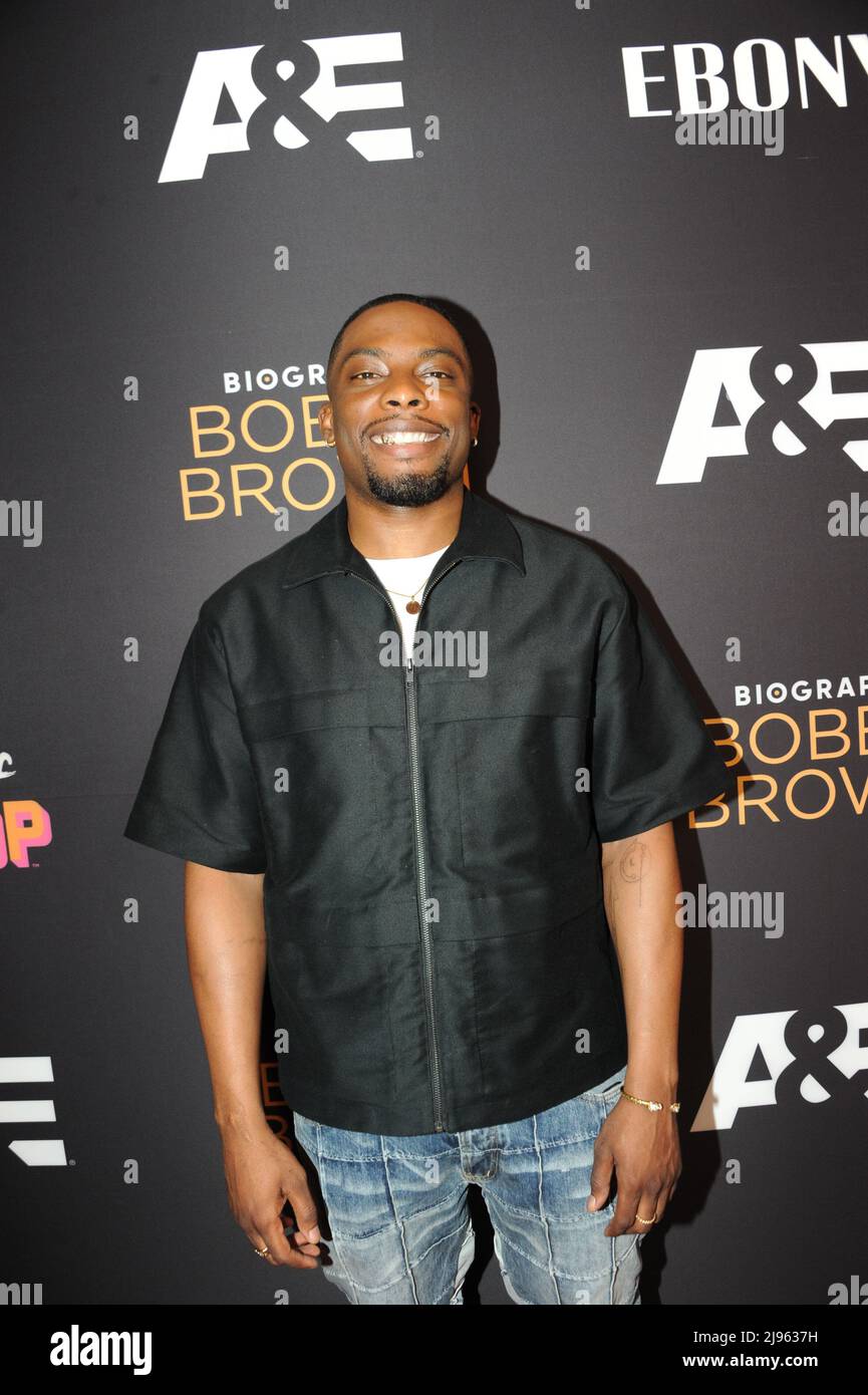 Bobby Brown at A&E documentary premiere New York City May 2022, Ja Rule ...