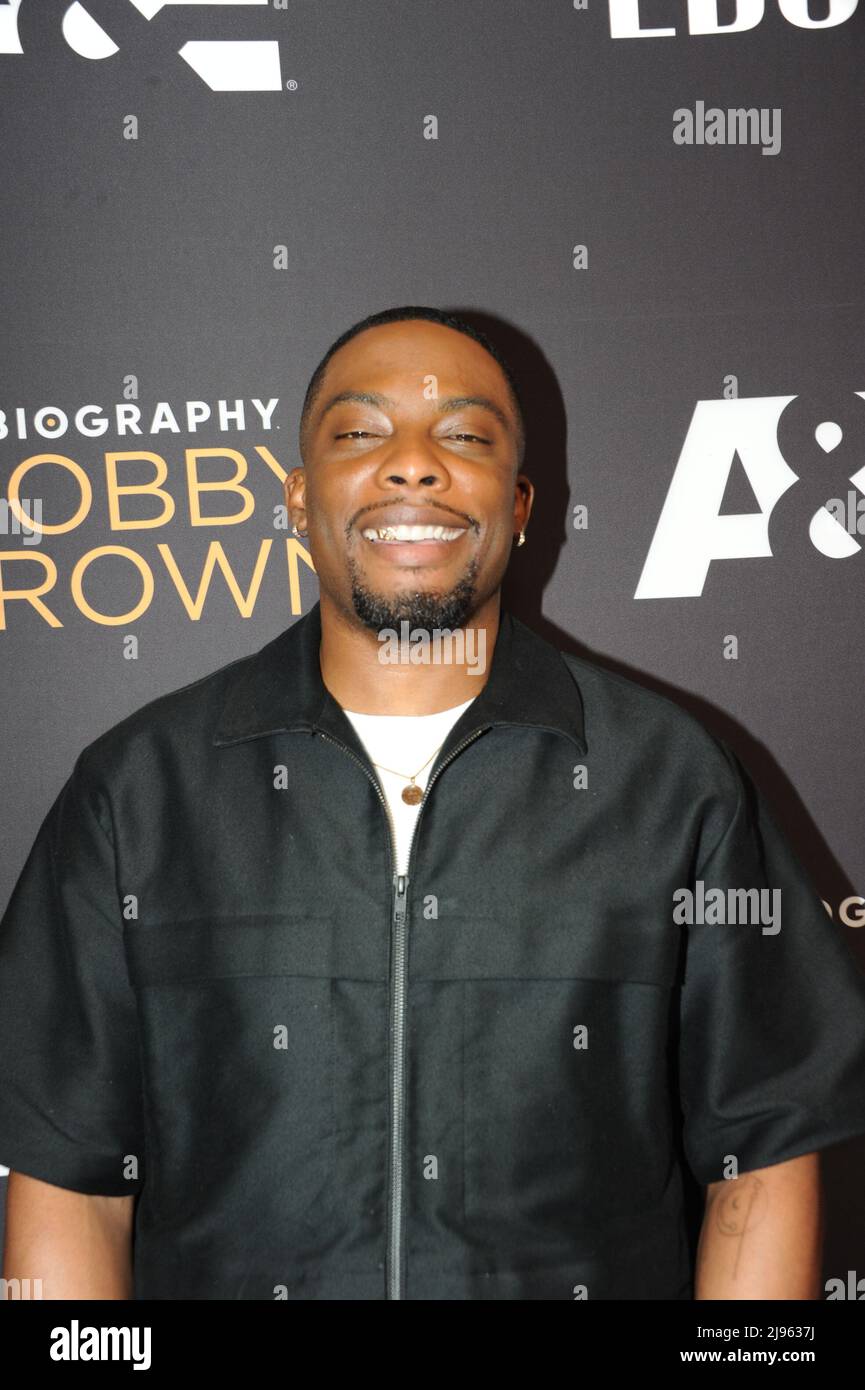 Bobby Brown at A&E documentary premiere New York City May 2022, Ja Rule ...