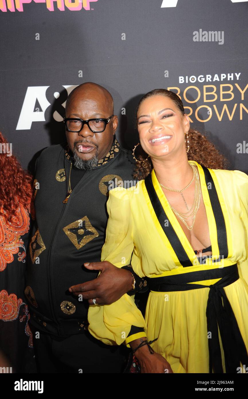 Bobby Brown at A&E documentary premiere New York City May 2022, Ja Rule ...