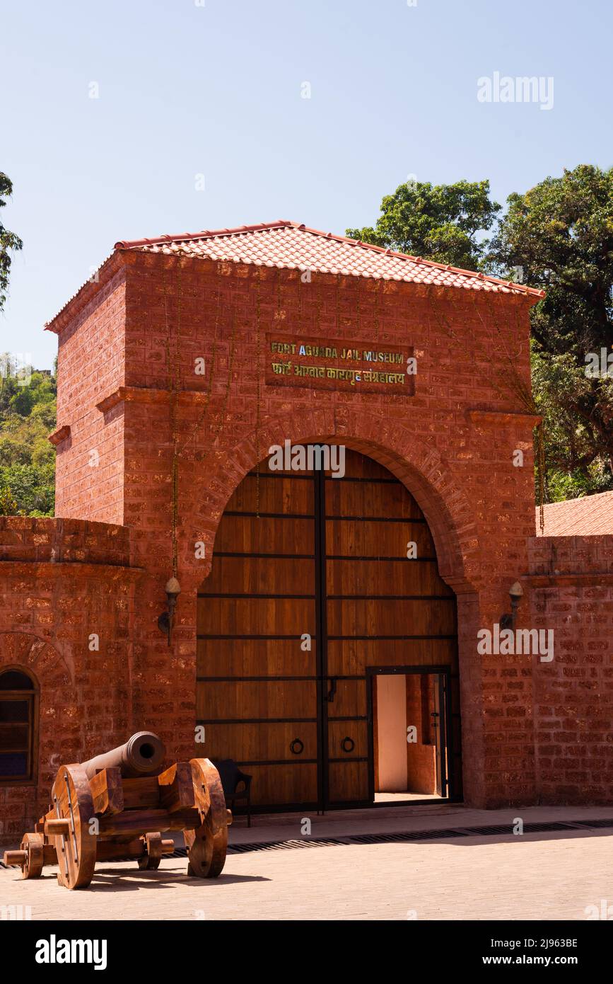 Aguada Jail Goa India Feb 5th 2022 Renovated Aguada Central Jail and ...