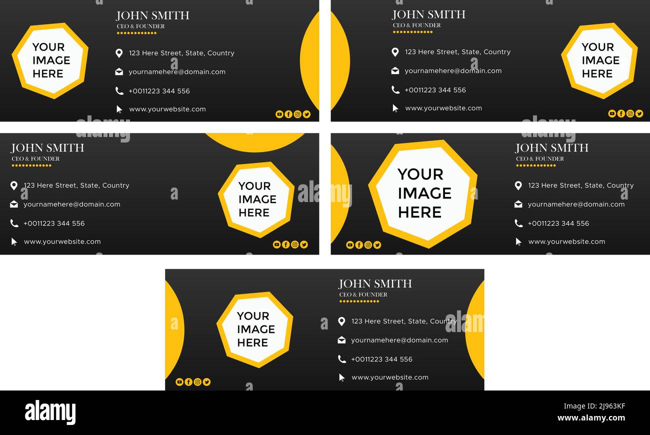 Web banner and social media facebook cover template design Stock Vector ...