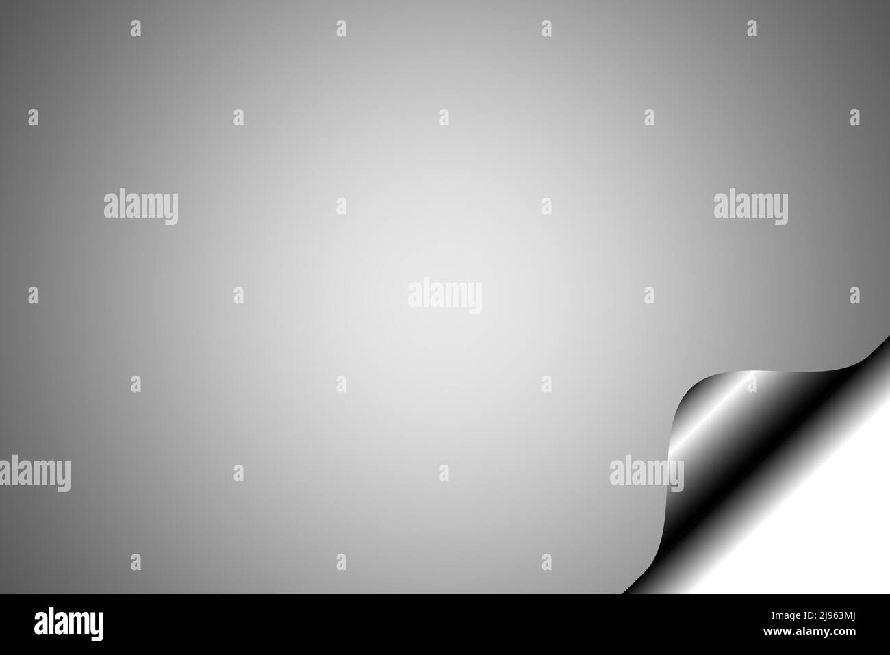 paper note sheet label with turn over edge curl Stock Photo - Alamy