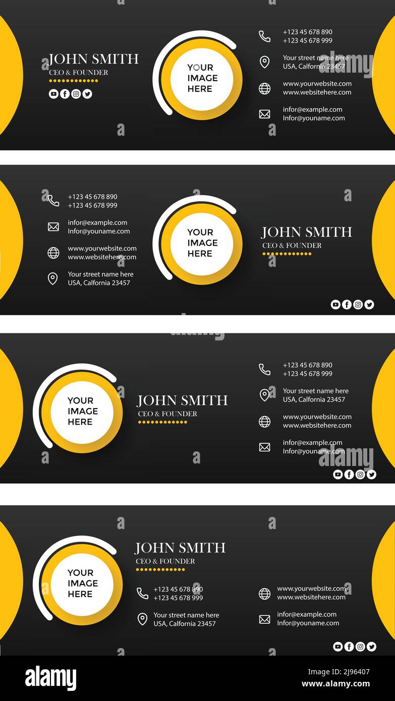 Web banner and social media facebook cover template design Stock Vector ...