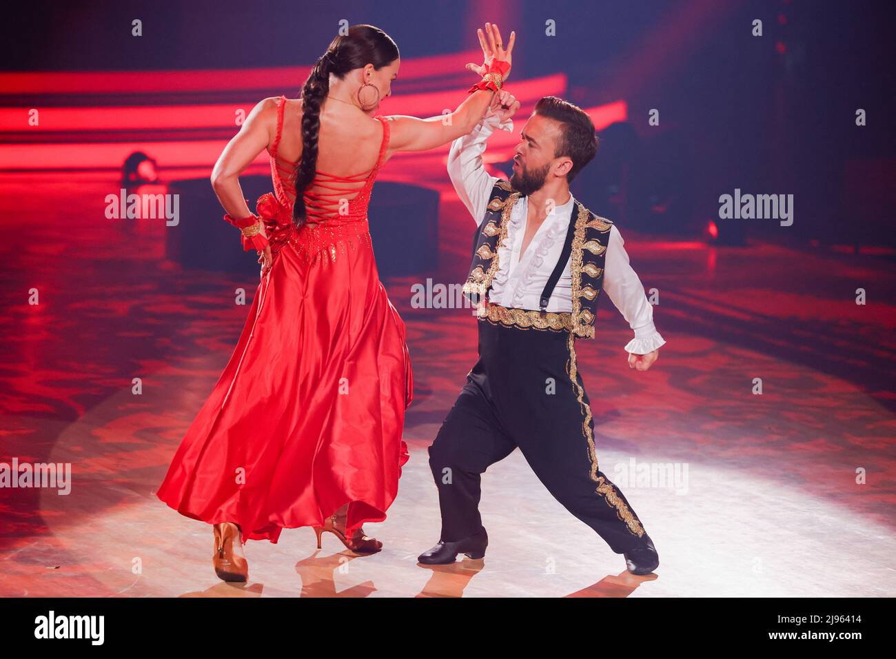 Cologne, Germany. 20th May, 2022. Mathias Mester, athlete, and Renata ...