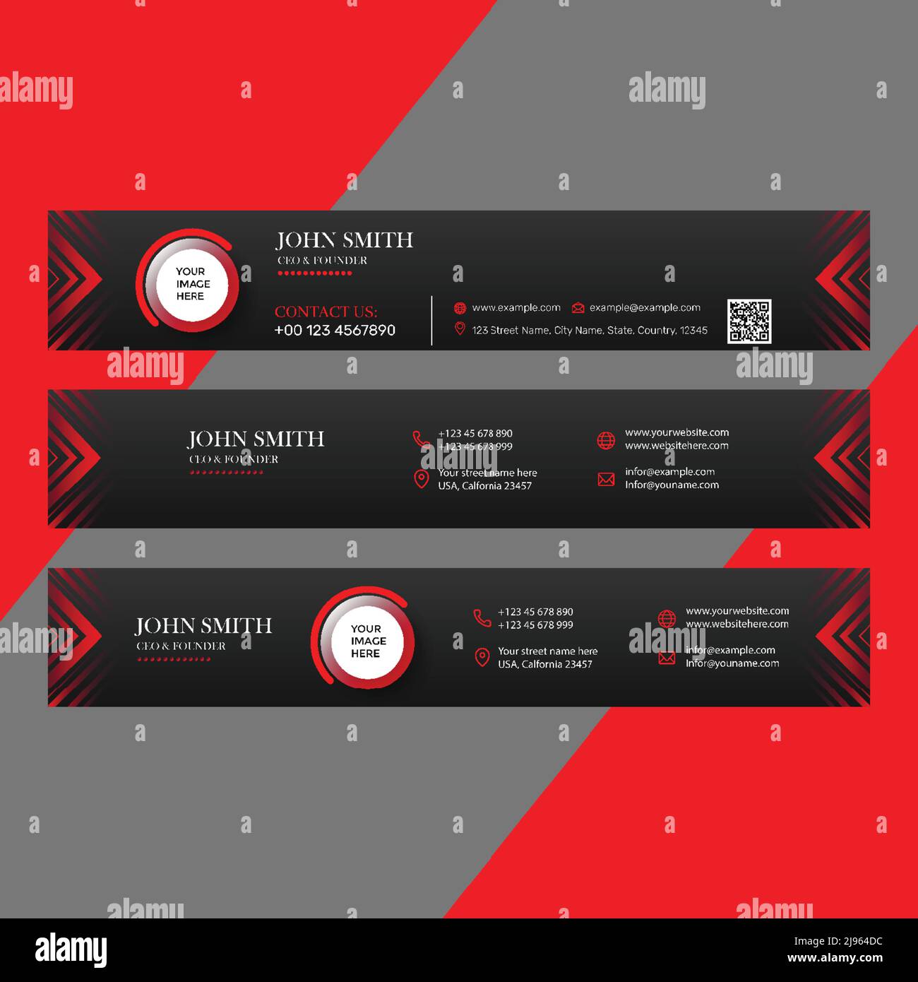 Business sale linkedin cover and banner template design Stock Vector ...