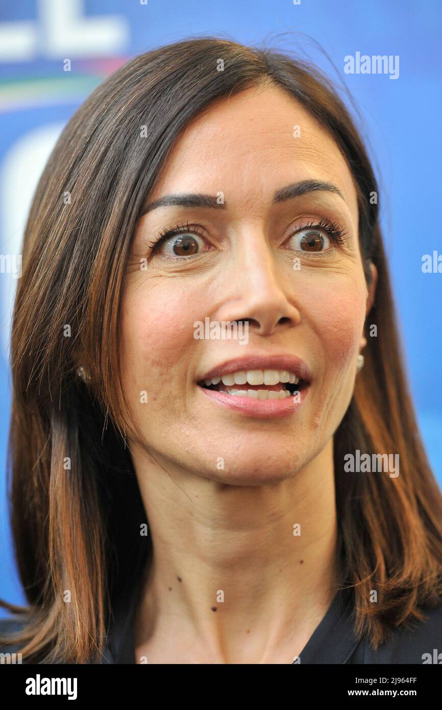 Mara Carfagna Minister for Southern Italy, during the Forza Italia ...
